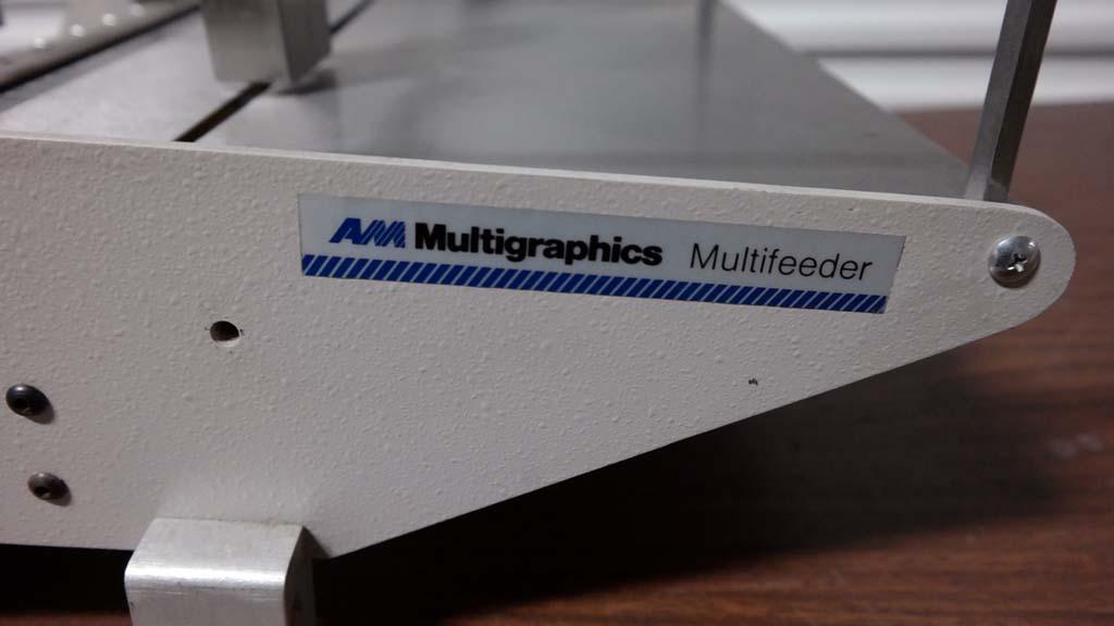 Lot #132: AM Multigraphics Multifeeder - WireBids